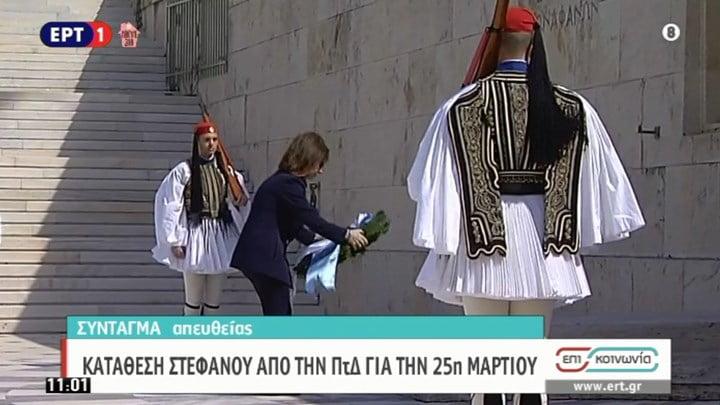 Επέτειος 25ης Μαρτίου - LIVE: Κατάθεση στεφάνων και πτήσεις μαχητικών ...