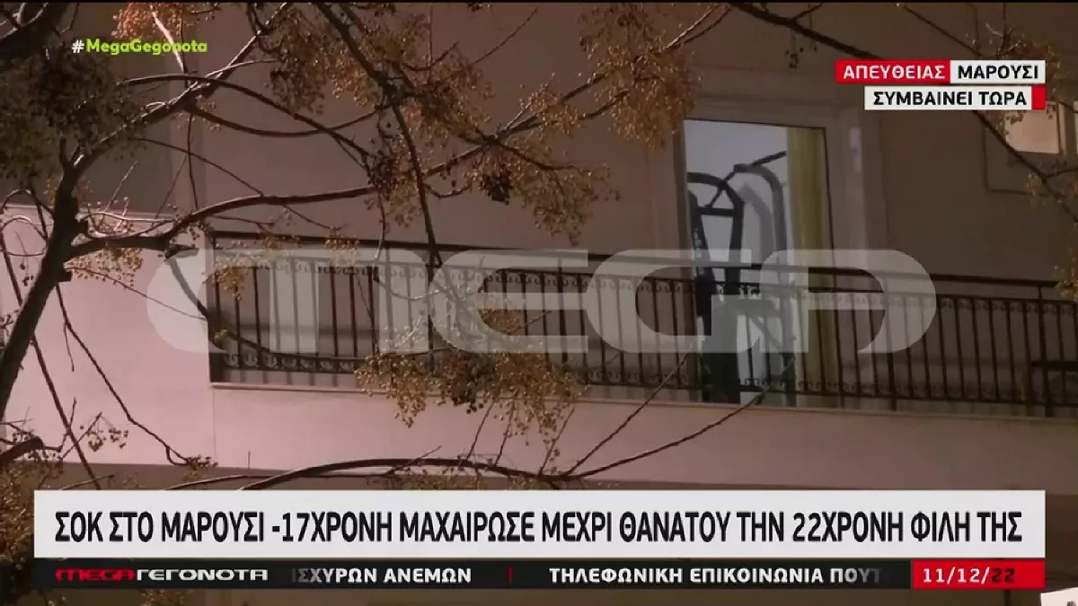 Θρίλερ στο Μαρούσι: «Τσακωθήκαμε και την σκότωσα» - Ομολόγησε η 17χρονη ...