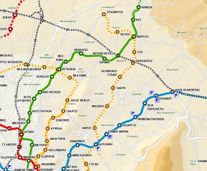 Από τη Λεωφόρο Κηφισίας θα περάσει το Μετρό - Αυτοί είναι οι σταθμοί ...