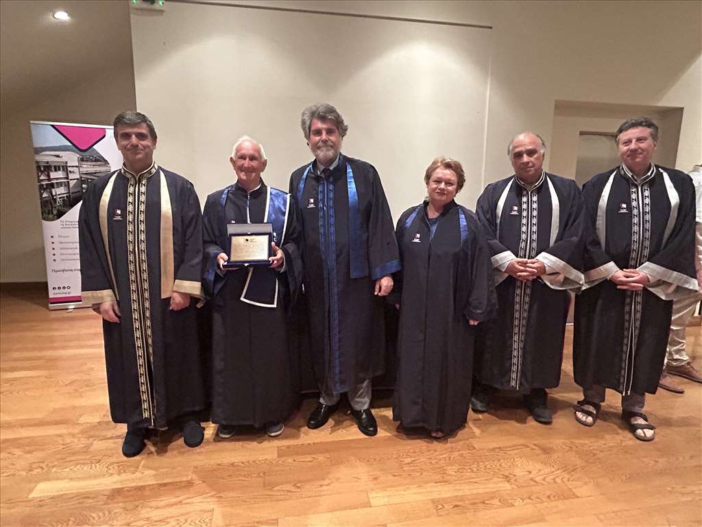 Τελετή Αναγόρευσης του Καθηγητή John Bessant σε Επίτιμο Διδάκτορα του ...